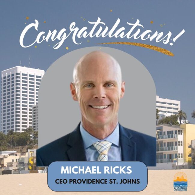 Michael Ricks Outstanding Business Leader Award - Santa Monica Chamber ...
